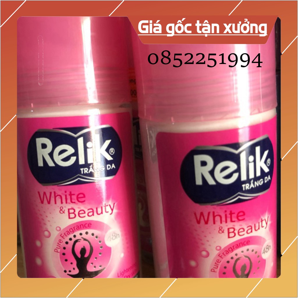 Lăn khử mùi Relik White & Beauty chai 25ml (Giá tốt nhất ) (Giá tốt ...