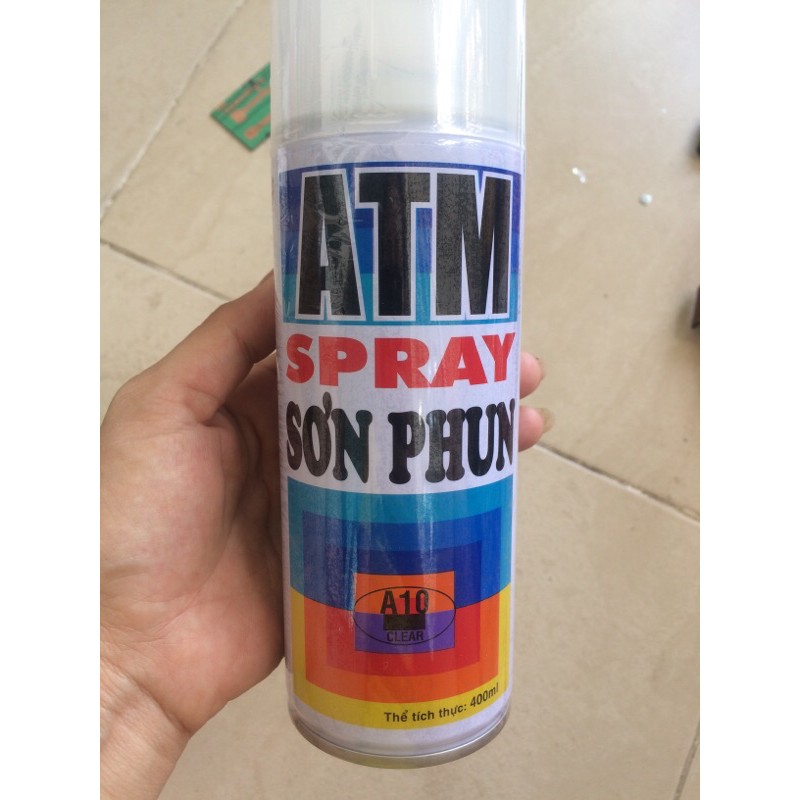 Sơn xịt ATM A10 phủ bóng | Shopee Việt Nam