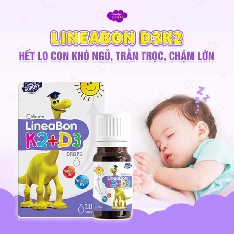Vitamin D3k2 Mk7 lineabon 10ml | Shopee Việt Nam