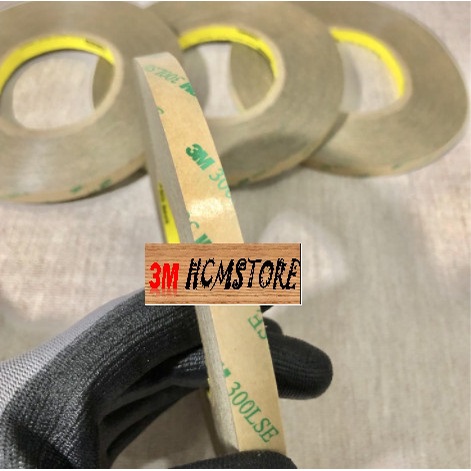 3M 93010 15mm dài 55m - Băng keo 2 mặt chịu nhiệt Trong Suốt 300LSE ...