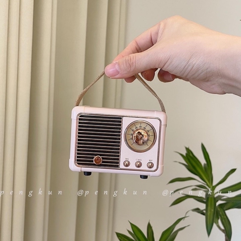 LOA BLUETOOTH RETRO 2.0 CÓ DÂY CẦM | Shopee Việt Nam