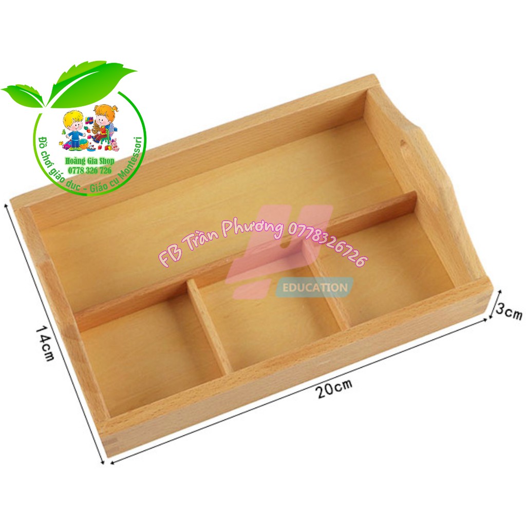 Khay phân loại 3 ngăn - 3 compartment sorting tray | Shopee Việt Nam