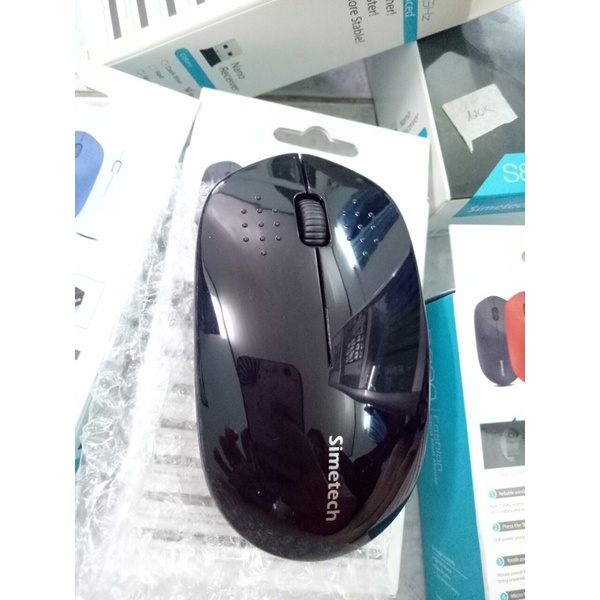 Chuột Không Dây Simetech S890 S990 Chính Hãng (Silent 1500DPI Màu Đen ...