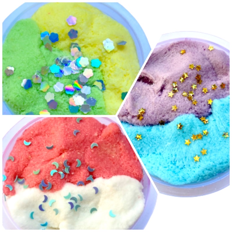 Slime Mây Hủ Bánh Flan Tuyết Mỹ Snowonder - Phối màu tự chọn - Slime ...