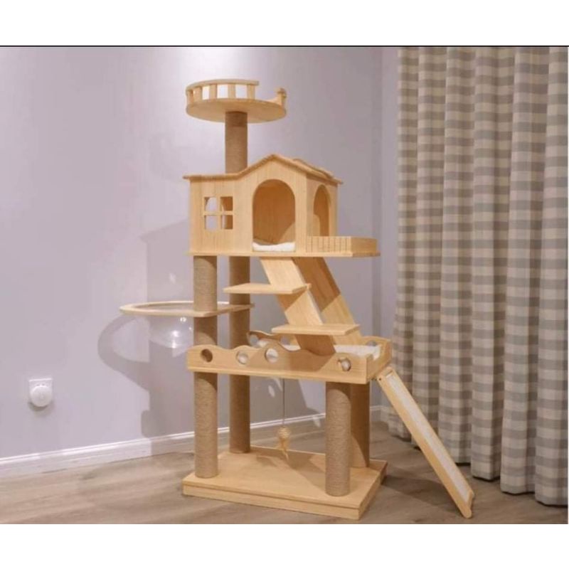 Catree nhà cây cho mèo kết hợp trụ cào | Shopee Việt Nam