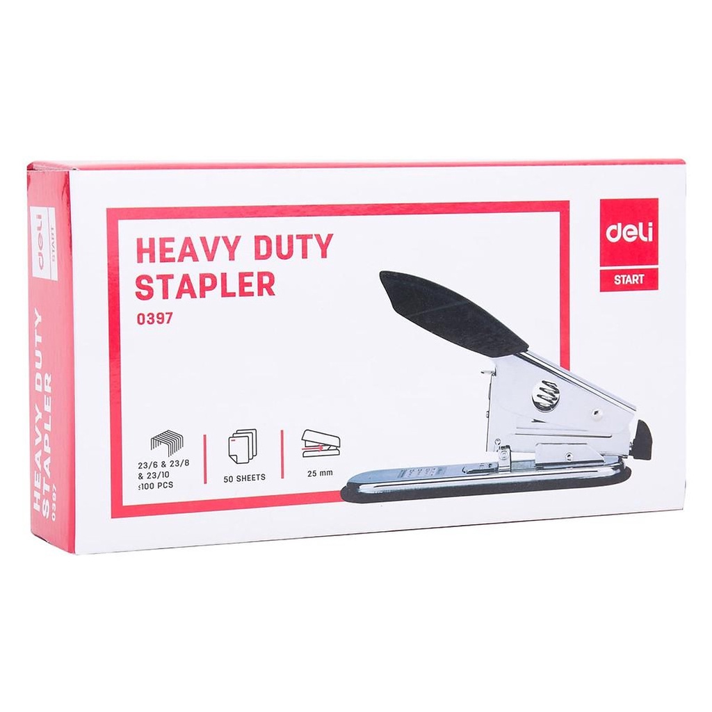 Dập ghim, bấm ghim Deli No.0397 50 tờ | Shopee Việt Nam