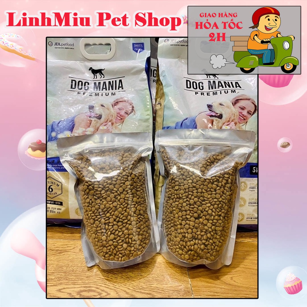 1Kg - THỨC ĂN HẠT CHO CHÓ HÀN QUỐC MỌI LỨA TUỔI - DOG MANIA PREMIUM ...