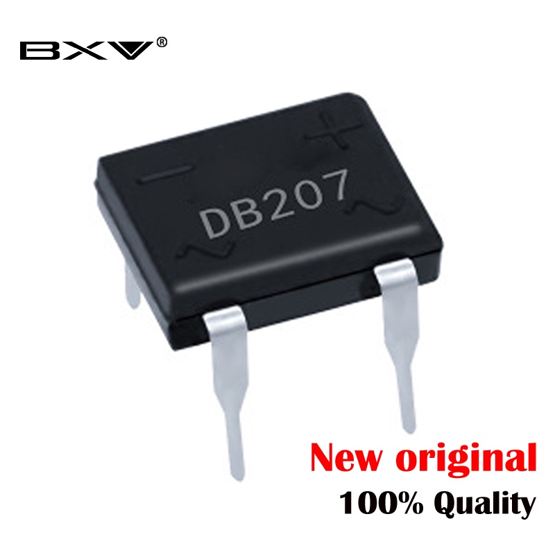 Set 10 Cầu Chỉnh Lưu DB207 DIP B207 DIP4 1000V 2A Chuyên Dụng | Shopee ...