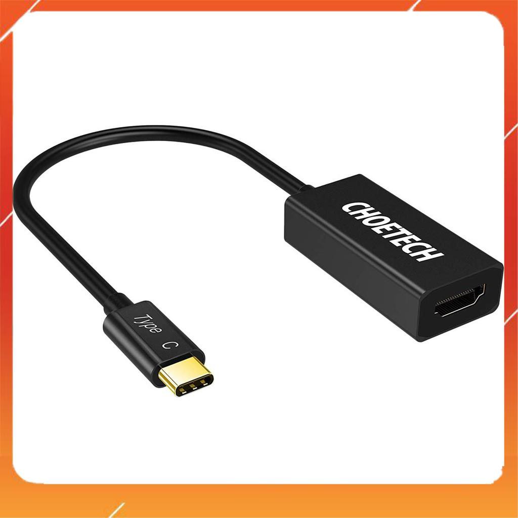Đầu chuyển Adapter Type-C ra cổng HDMI chuẩn 4K hiệu CHOETECH HUB-H05 - hàng chính hãng | Shopee ...