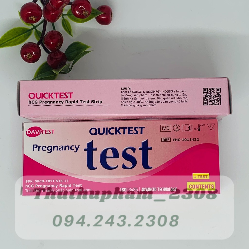 QUE THỬ THAI QUICKTEST | Shopee Việt Nam