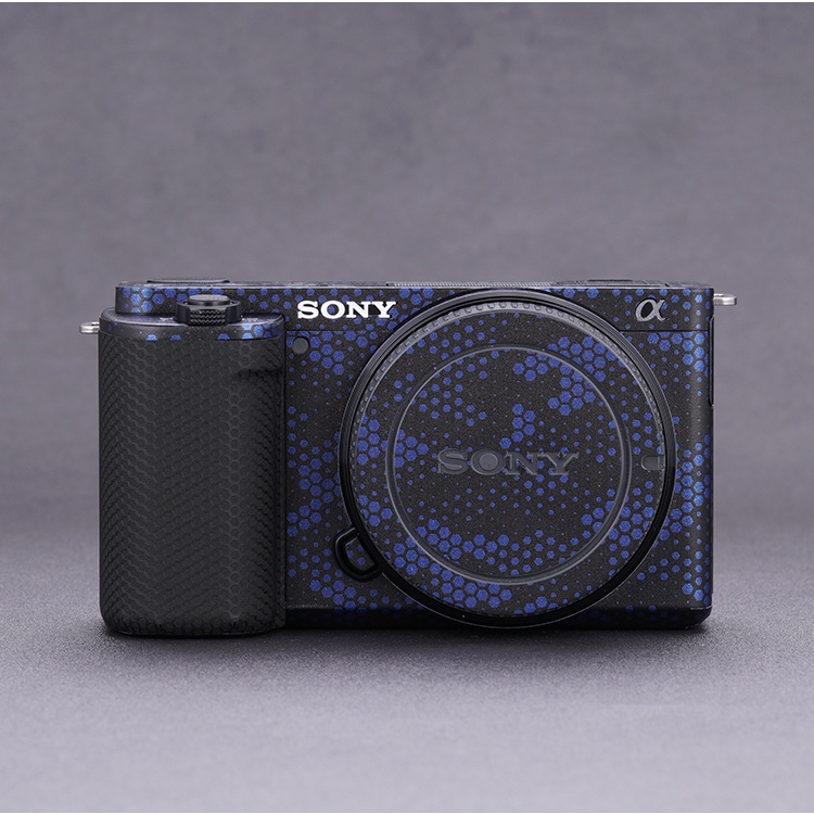 Miếng Dán Skin Máy Ảnh 3M - Mẫu Mamba Blue- Cho máy ảnh Sony A6000 ...