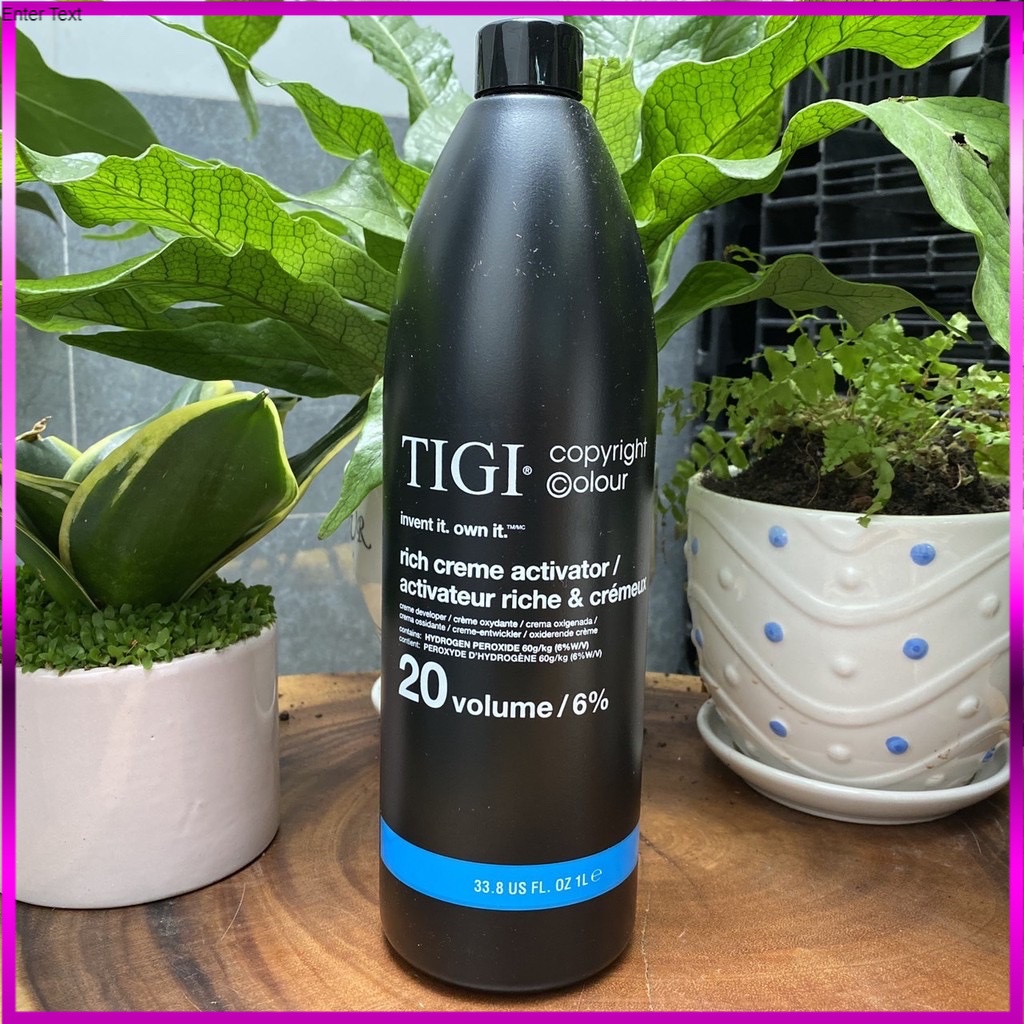 Kem Oxy trợ nhuộm TIGI Copyright Rich Creme Activator 1000ml chính hãng ...