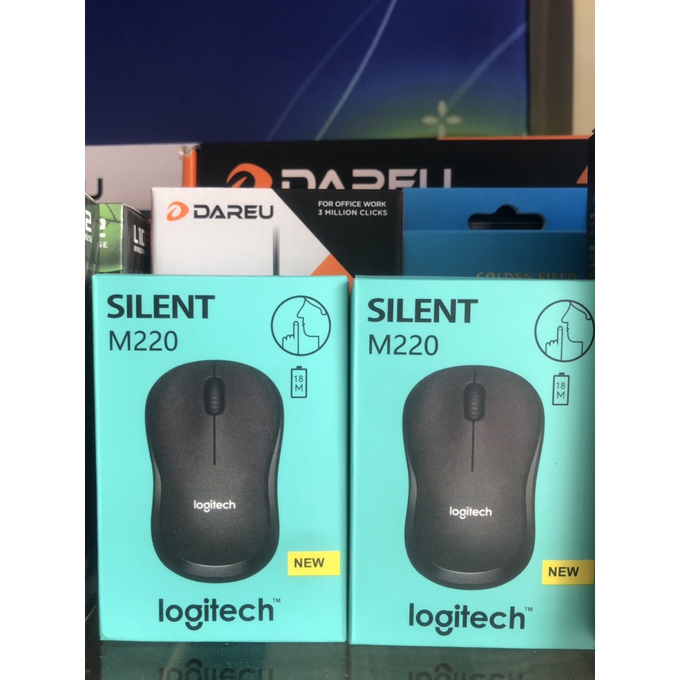 Chuột Không Dây Logitech M220 | Shopee Việt Nam