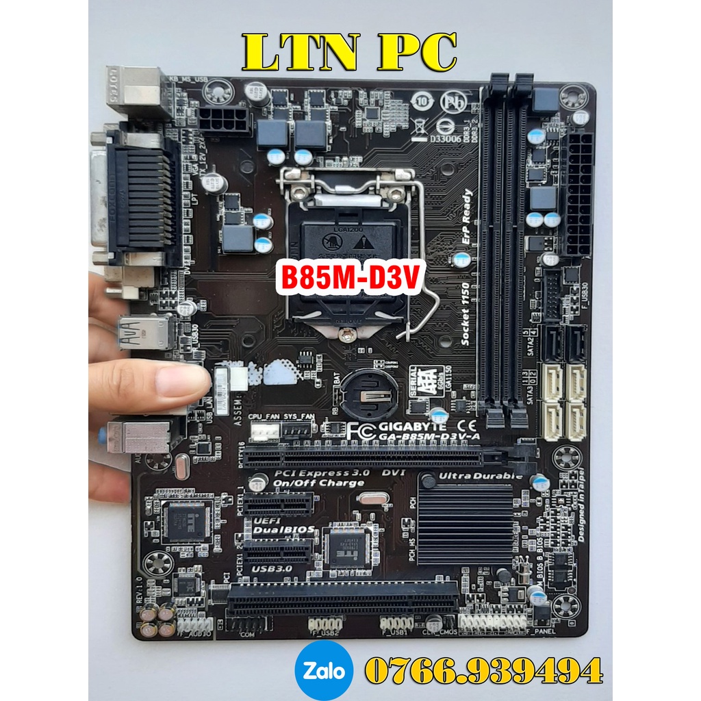 Bo Mạch Chủ, Main B85 , Socket 1150 hàng chính hãng, thanh lý tiệm nét ...