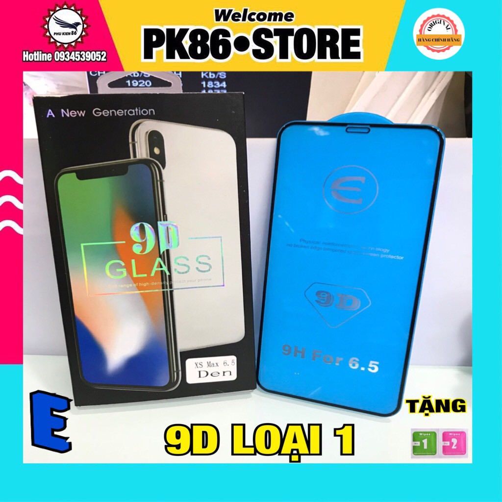 kính cường lực iphone dán full 9D 5/6s/6plus/7/7plus/8/8plus/xs/Xsmax/11/11promax/12pro/12promax ...