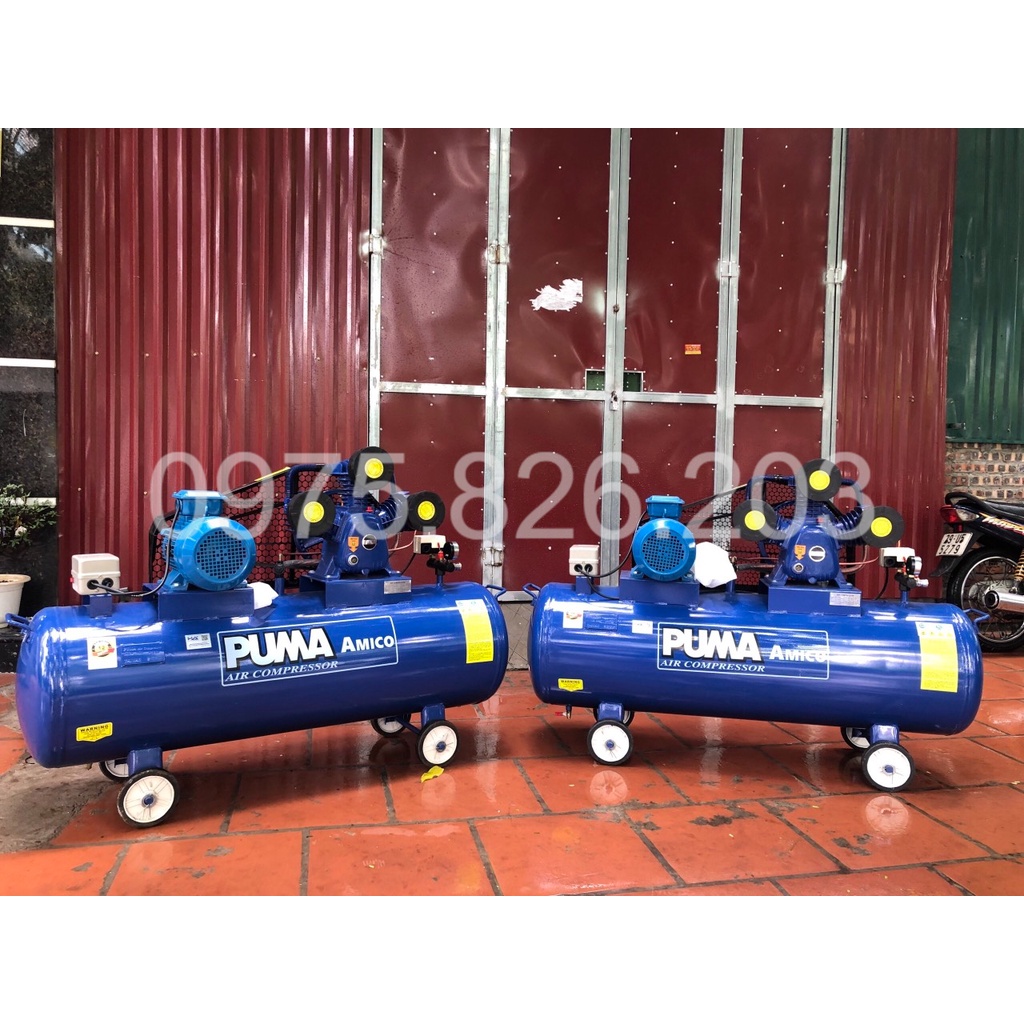 [Freeship] Máy Nén Khí Puma Amico 4HP 200L W-0.36/8 3 Pha, Bảo Hành 12 ...