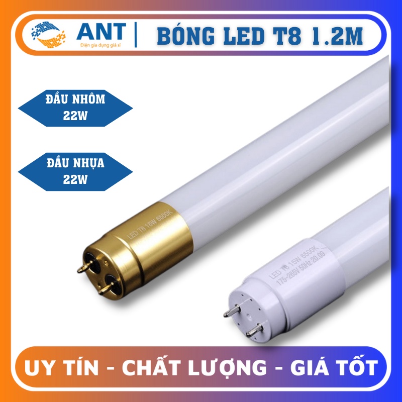 Bóng tuýp led 1m2 thuỷ tinh 22W/32W/40W/50W đầu nhôm, bộ đèn led siêu sáng, ship tỉnh đơn hàng ...