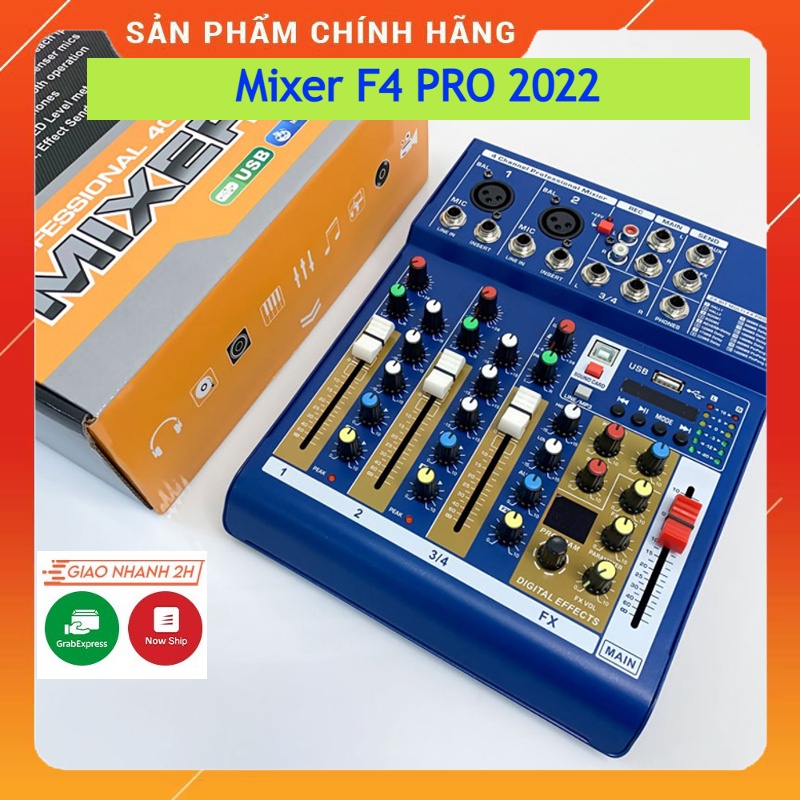 Mixer F4 Pro Phiên Bản Mới Nhất. Bàn Trộn Âm Thanh F4 Pro Âm Thanh Cực ...
