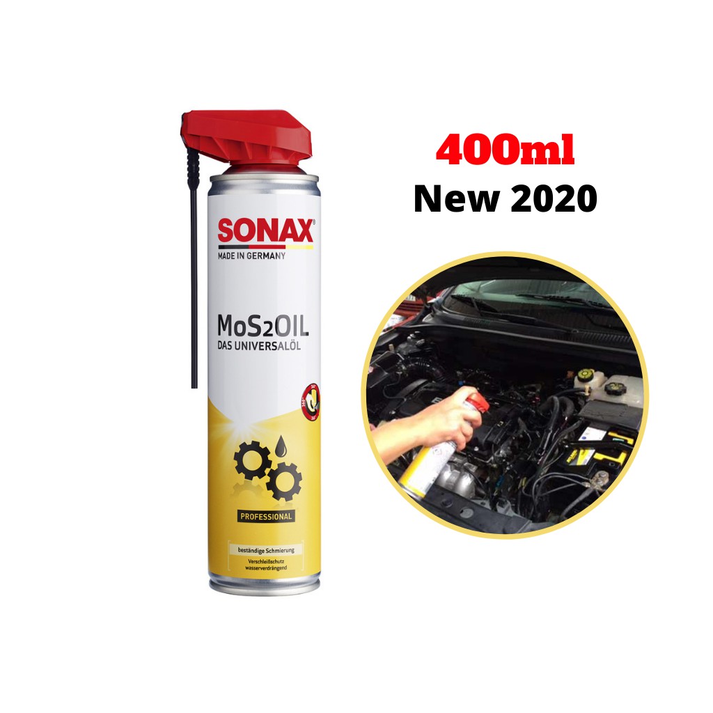 Dung Dịch Bảo Quản Chống Rỉ Sét Sonax MOS 2 Oil 339400 400ml New 2020 | Shopee Việt Nam