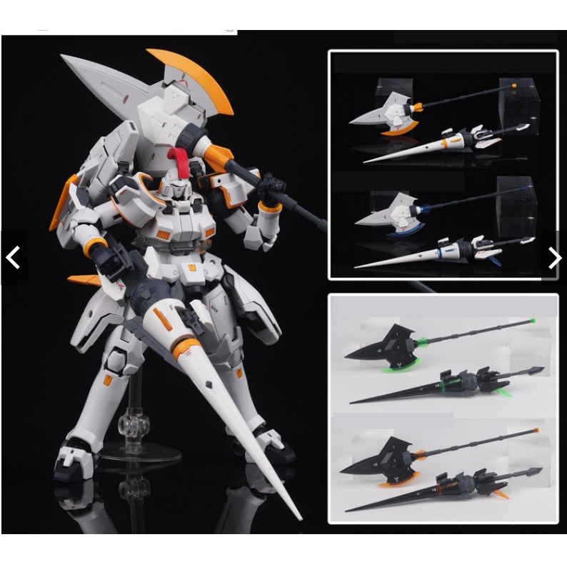 PHụ kiện lắp ráp RG HG Figure Weapon Pack Axe Lance Battle set Gundam ...
