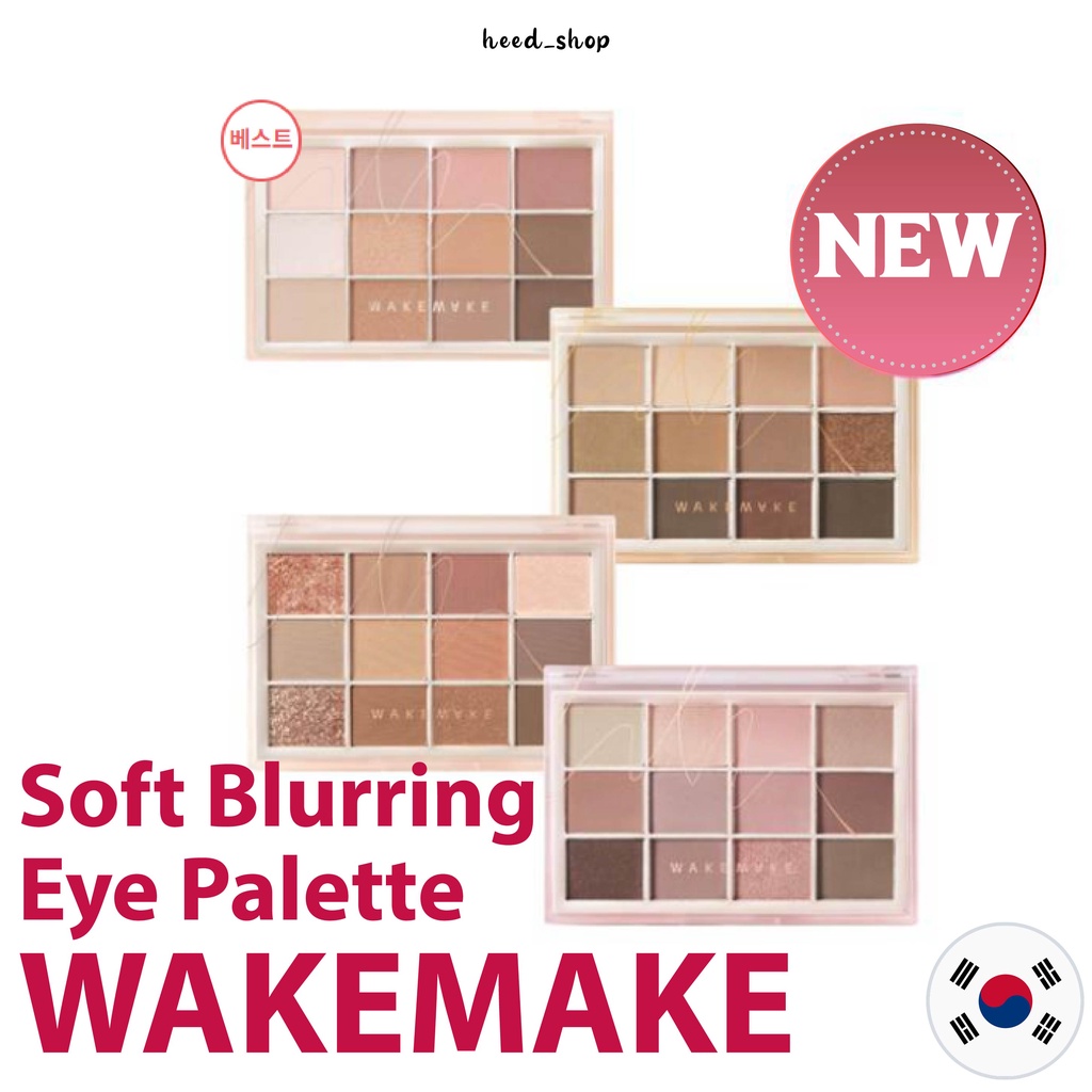 Bảng phấn mắt WAKEMAKE 12 màu mềm mịn | Shopee Việt Nam