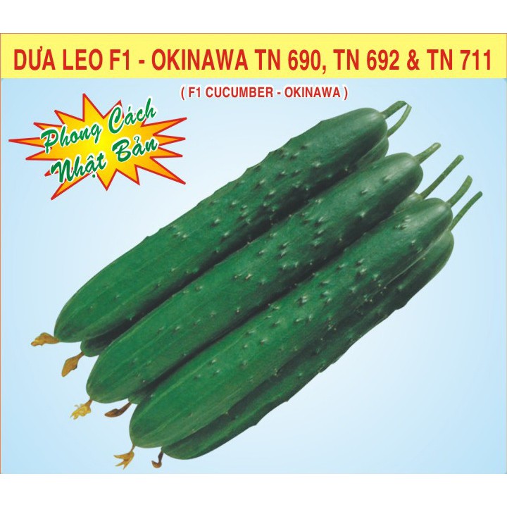 HẠt GiỐng DƯa ChuỘt KiẾm DƯa Leo F1 Okinawa Tn690 Gói 55 Hạt Shopee Việt Nam