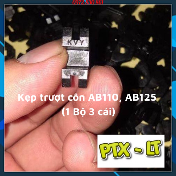 Kẹp trượt AB110, AB125 (1 Bộ 3 cái) | Shopee Việt Nam