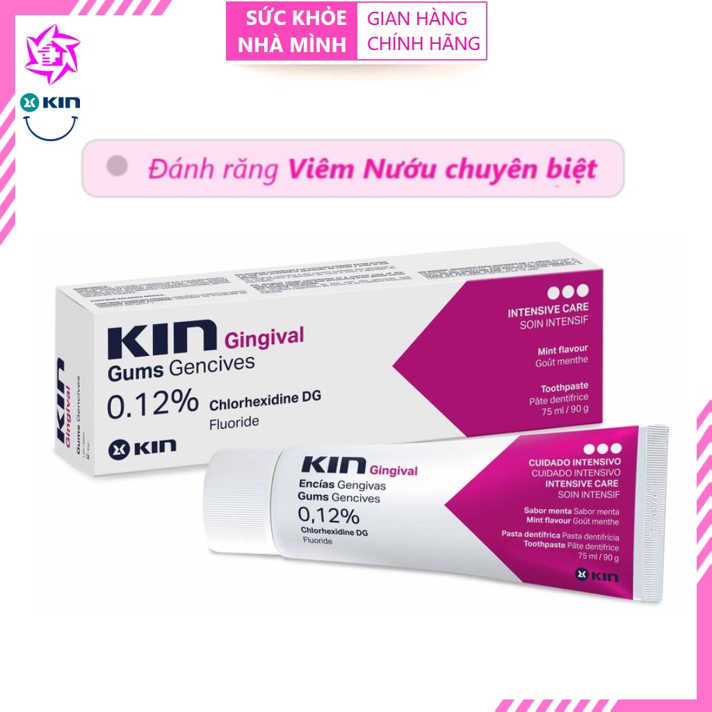 SKNM | Kem Đánh Răng Viêm Nướu, Chảy Máu Chân Răng - Kin Gingival ...