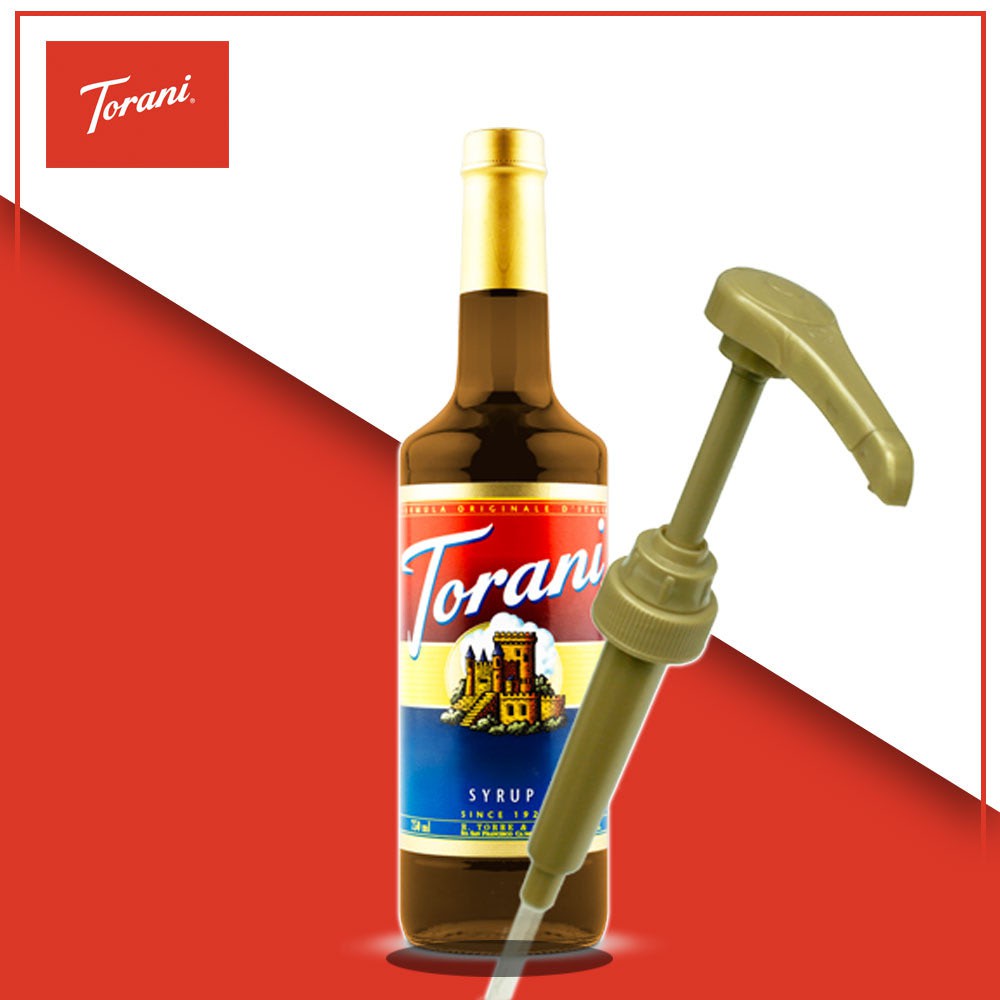 Vòi Bơm Siro Torani chai 750ml và Siro Davinci chính hãng (Pump Syrup ...