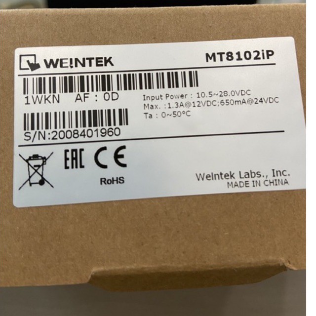 Màn hình HMI Weintek MT8102iP HMI WEINTEK | Shopee Việt Nam