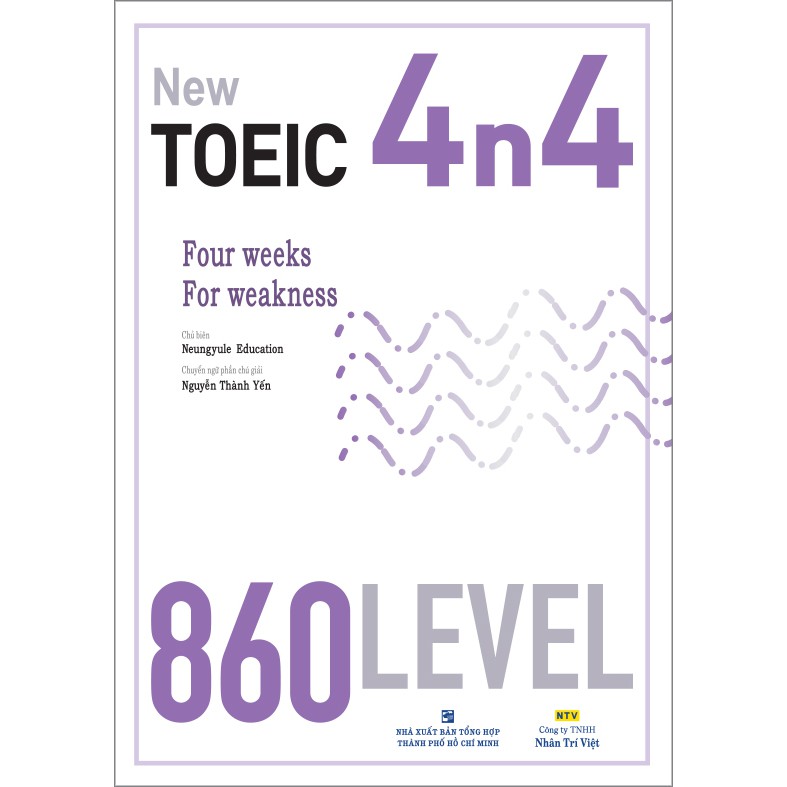 Sách - 4n4 New TOEIC - 860 Level (kèm CD) | Shopee Việt Nam