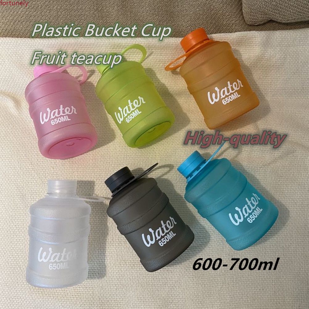 Bình nước nhựa thể thao 600-700ml mini sáng tạo thể hiện cá nhân ...