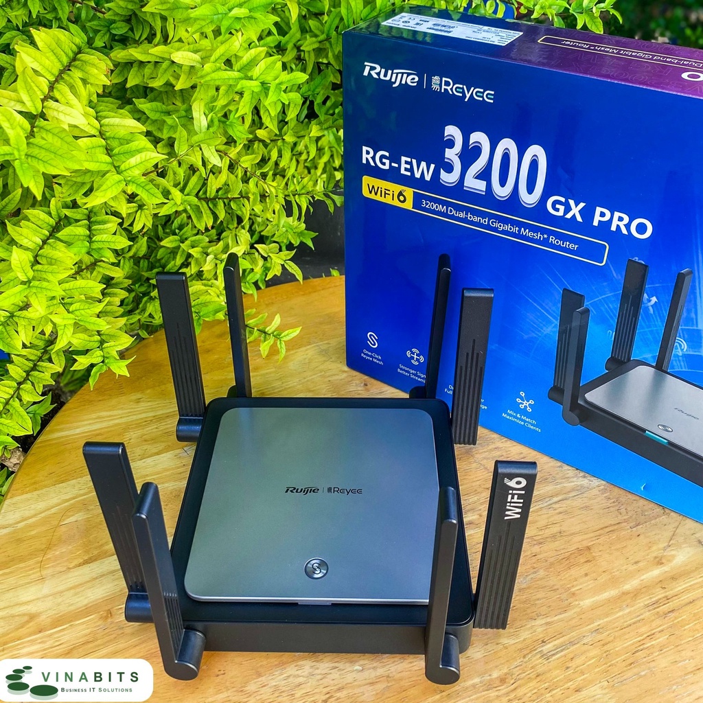 Router Wifi 6 Mesh Ruijie RG-EW3200GX Pro - Hàng Chính Hãng | Shopee ...