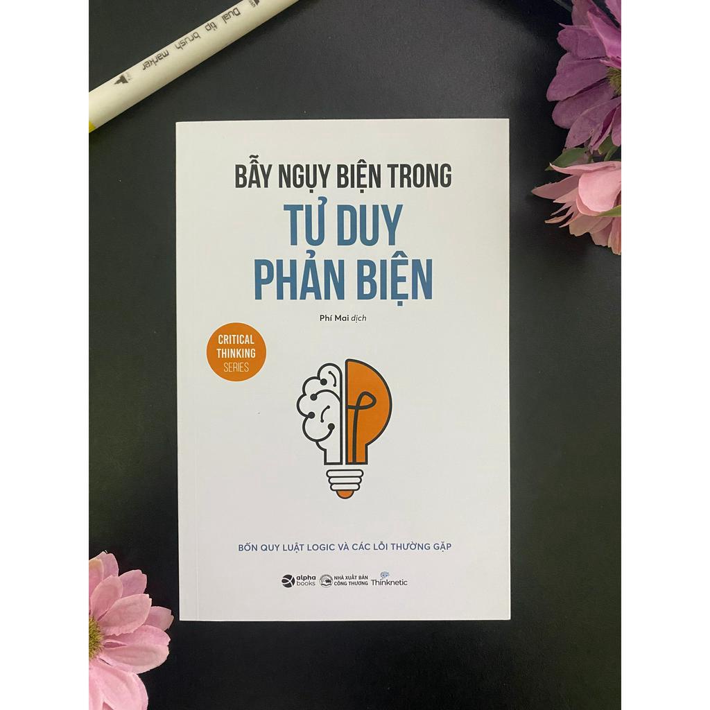 Sách - Trọn bộ 4 cuốn TƯ DUY PHẢN BIỆN - Alpha Books ( COMBO, lẻ tùy chọn ) | Shopee Việt Nam