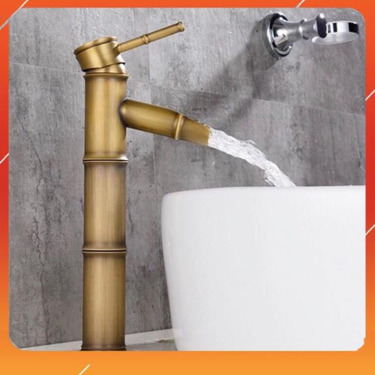 Vòi lavabo inox 304 Chính hãng Astosi, Vòi lavabo nóng lạnh giả cổ 3 ...