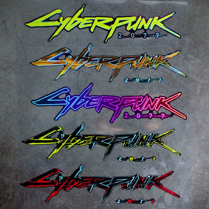 Cyberpunk 2077 Sticker Ô tô Xe máy Xe tay ga Motocross Xe đạp Phản ...