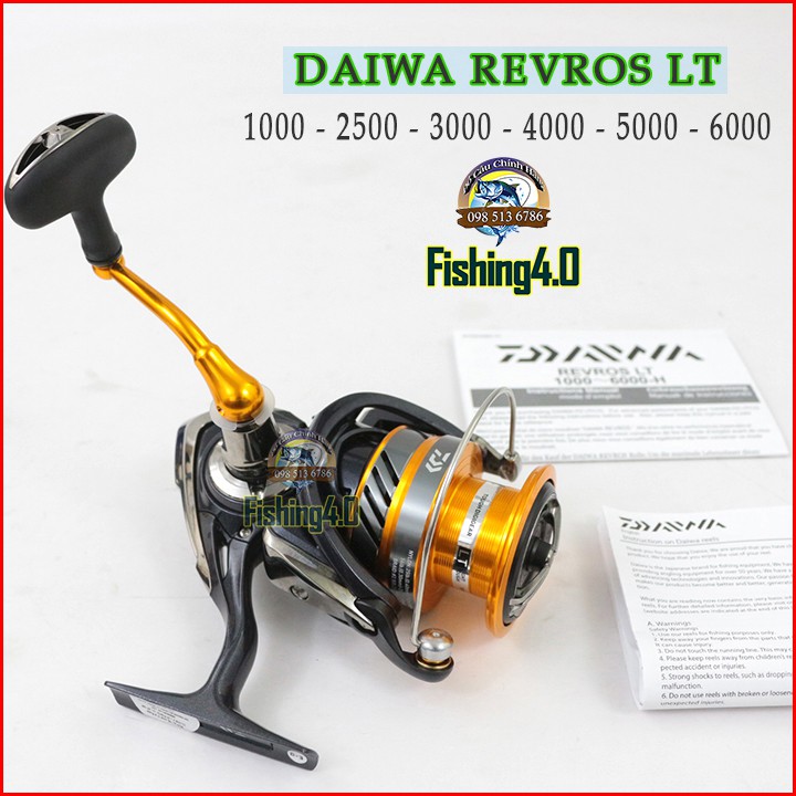 Máy Câu Cá Daiwa Revros LT 1000 2500 3000 4000 5000 6000 Chính Hãng Daiwa | Shopee Việt Nam