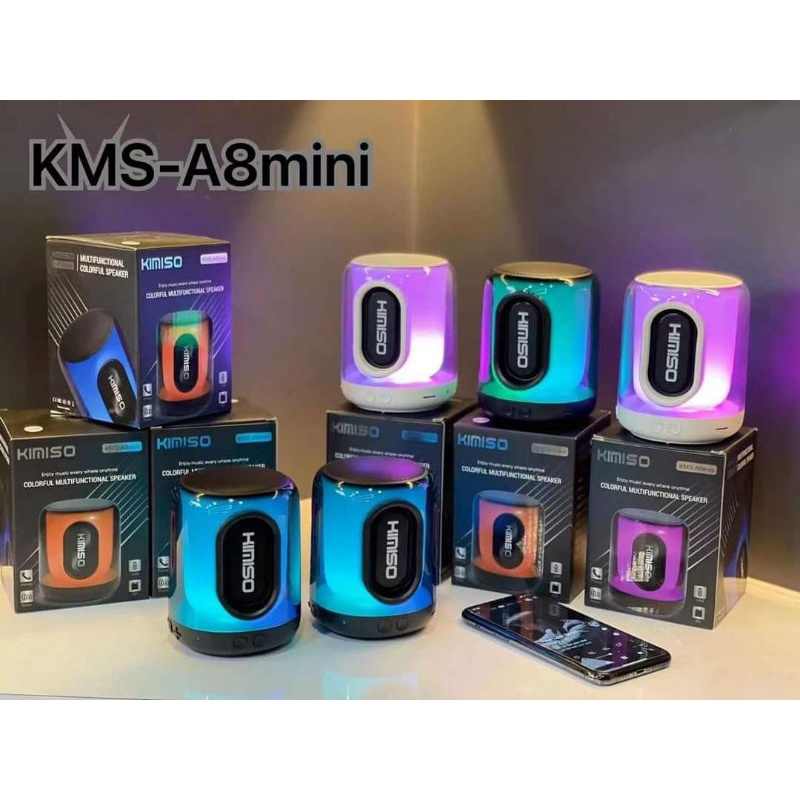 Loa Bluetoolh KMS-A8mini full led chính hãng | Shopee Việt Nam