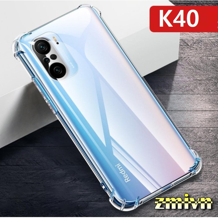 Ốp Lưng Chống va đập Redmi K40 / K40 pro trong suốt | Shopee Việt Nam