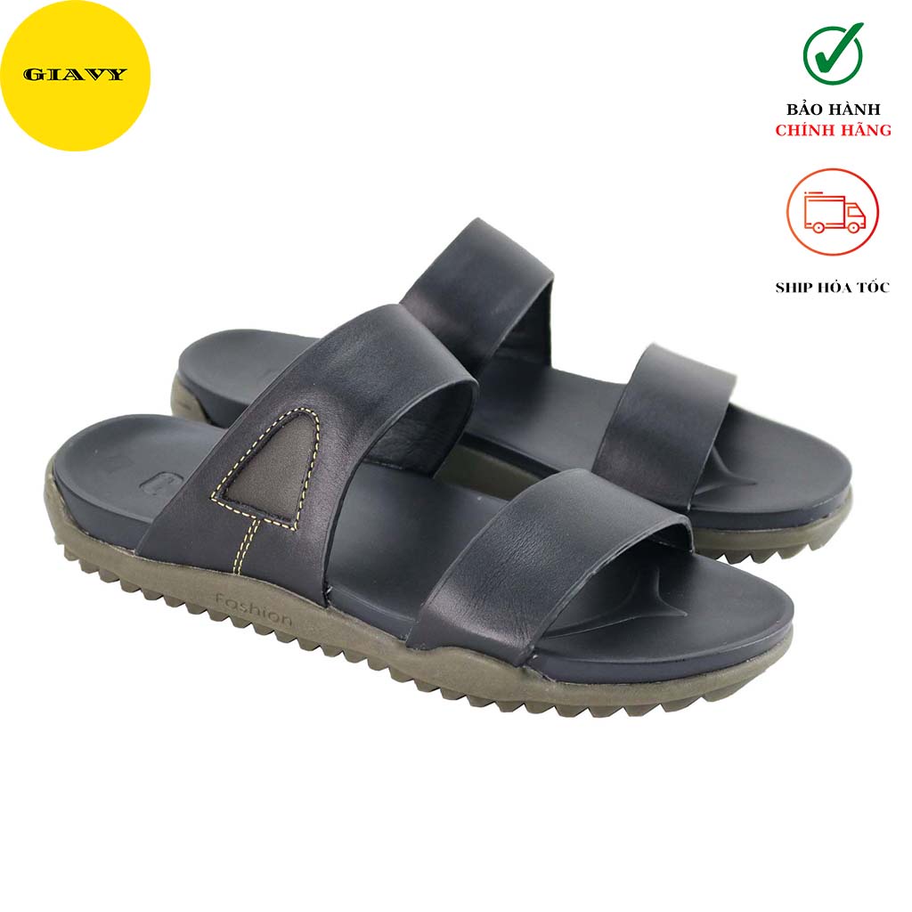Dép nam quai da, đế doctor thời trang Z0022 - GIAVY | Shopee Việt Nam