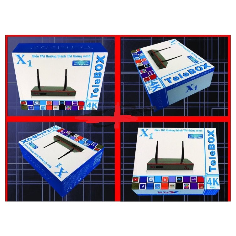 TiviBox Telebox X1 - Ram 1GB | Shopee Việt Nam