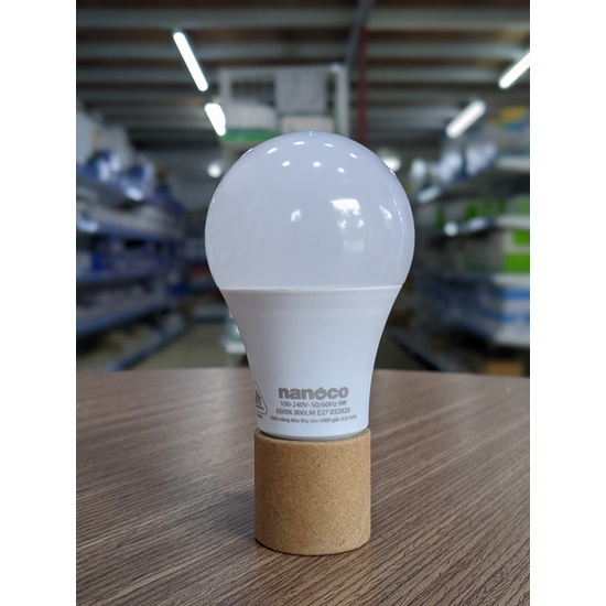 Đèn led bulb tròn Nanoco ánh sáng trắng (6500K) | Shopee Việt Nam