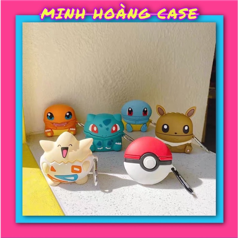 Case Airpod 1/2/Pro hoạt hình pokémon | Shopee Việt Nam