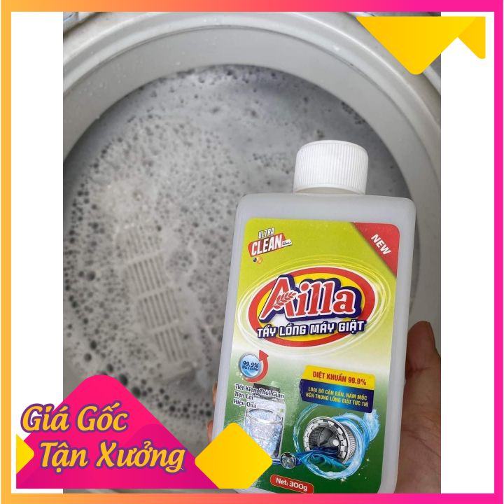 Bột tẩy lồng máy giặt Ailla 300g | Shopee Việt Nam