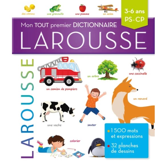 Sách - Từ điển tiếng Pháp Larousse 4 đến 7 tuổi: LAROUSSE Mon tout ...