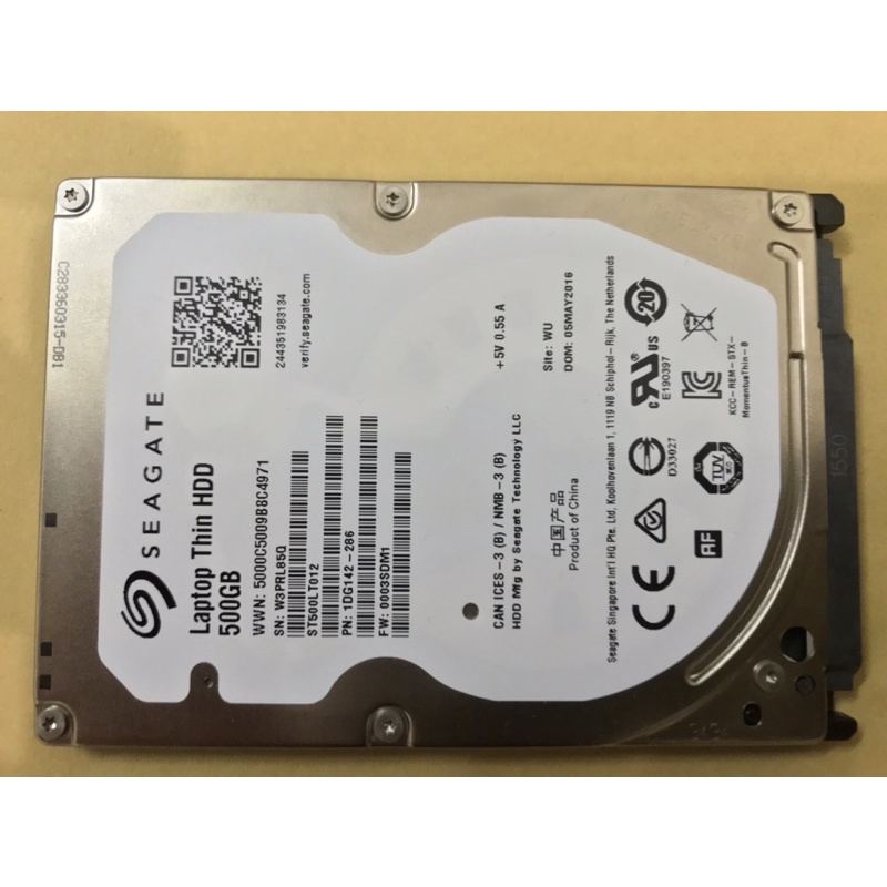 Ổ cứng laptop Seagate laptop thin hdd 500gb ( chính hãng-bóc máy ...