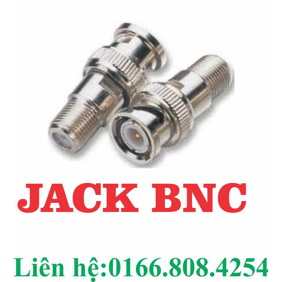 Bộ Jack BNC + F5 loại tốt lõi kẹp bằng đồng | Shopee Việt Nam