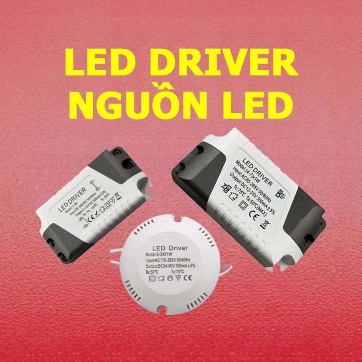 LED driver - nguồn LED có vỏ - nguồn cho đèn LED | Shopee Việt Nam
