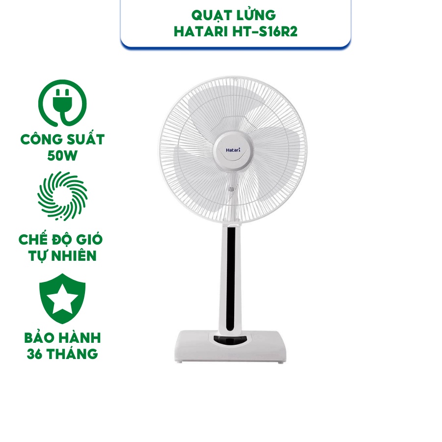 Quạt lửng Thái Lan Hatari HT-S16R2 có điều khiển - Bảo hành chính hãng ...