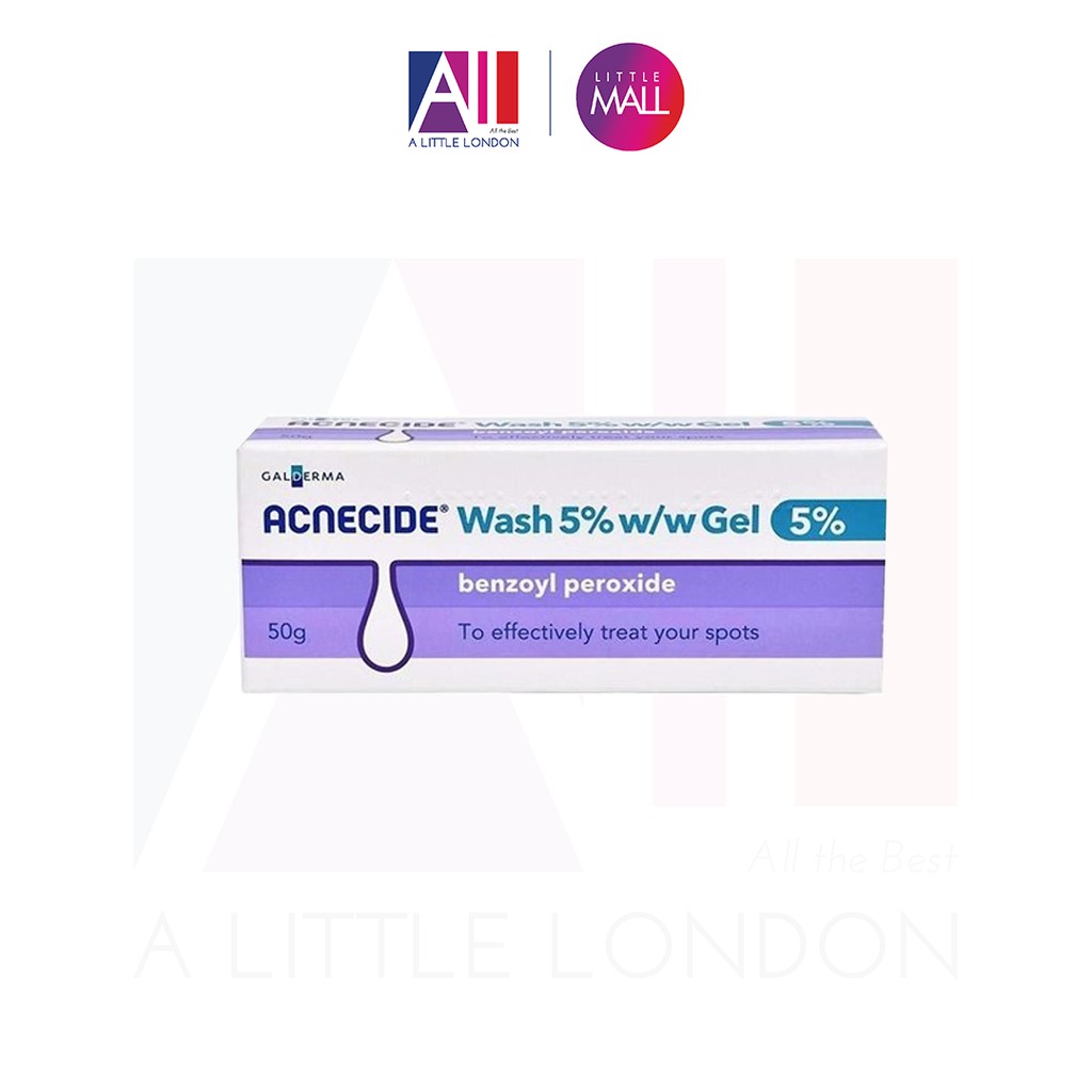 [TOP 1 SHOPEE] Kem Acnecide 5% W/W Gel Benzoyl Peroxide 5% 30g (Bill ...